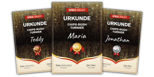 Chips-Rush-Turnier 2022 im Palast - Spiele Palast