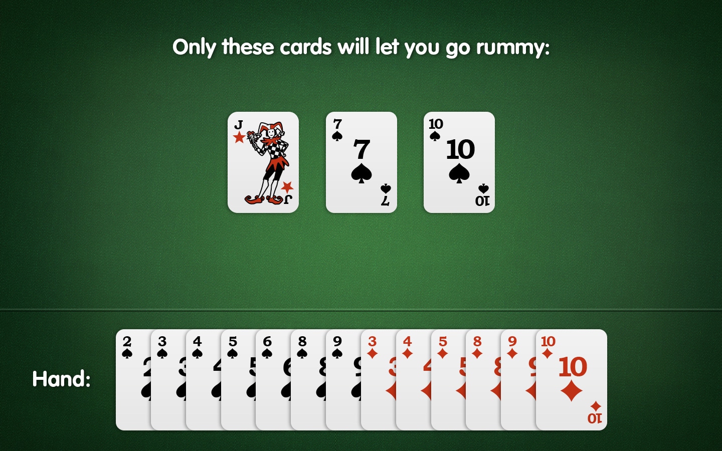 Lesson 4: All About Going Rummy - Rummy Palace