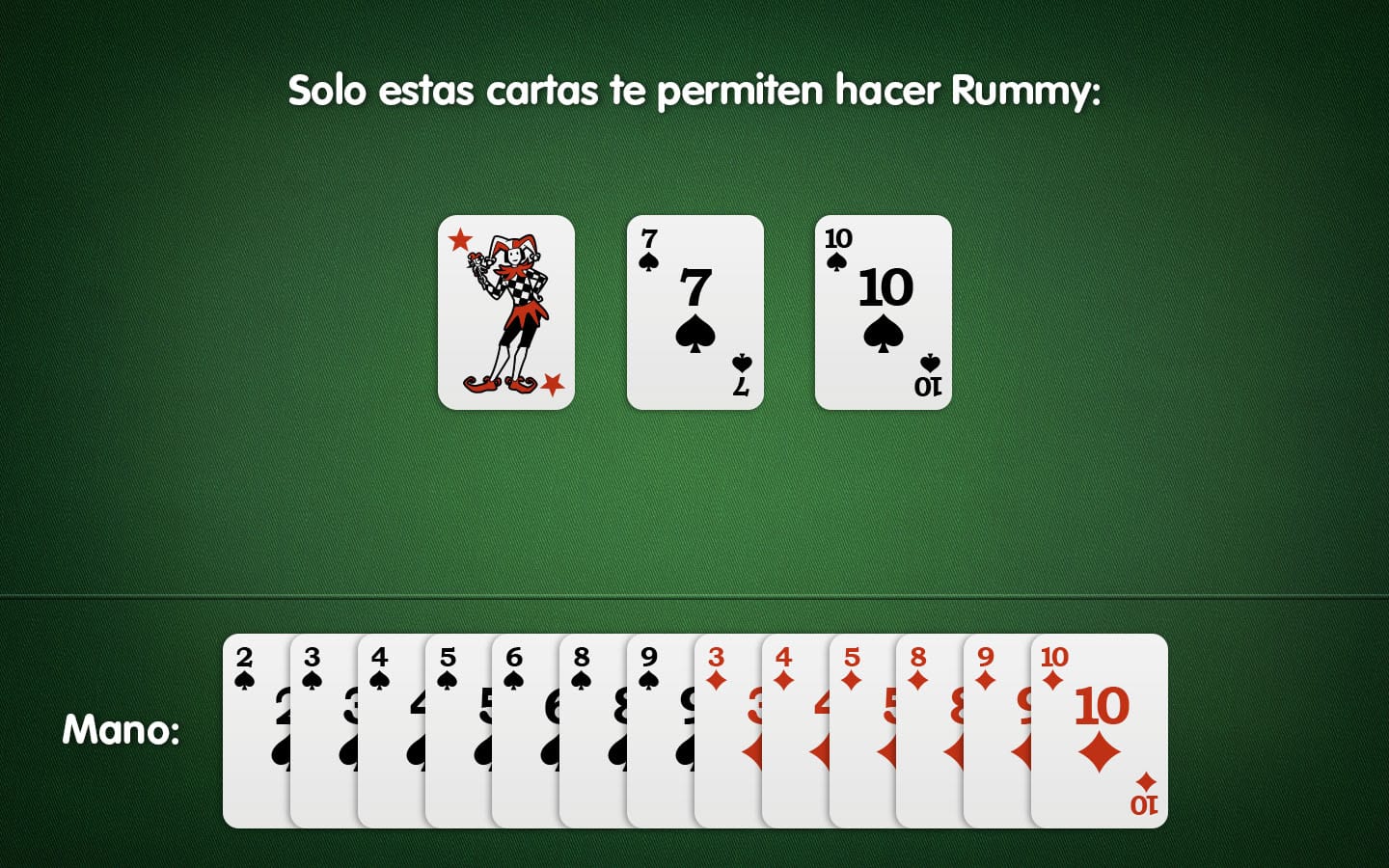 Lección 4: Todo sobre hacer Rummy - Rummy Palace