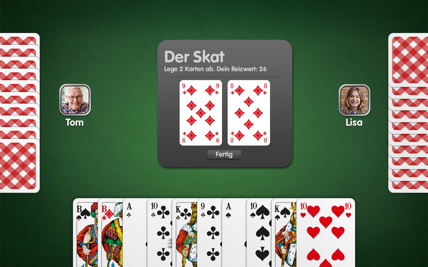 Lektion 3: Skat für Anfänger - Den Skat richtig nutzen