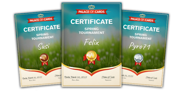 Spring Tournament 2022 at the Palace - Palace Of Cards